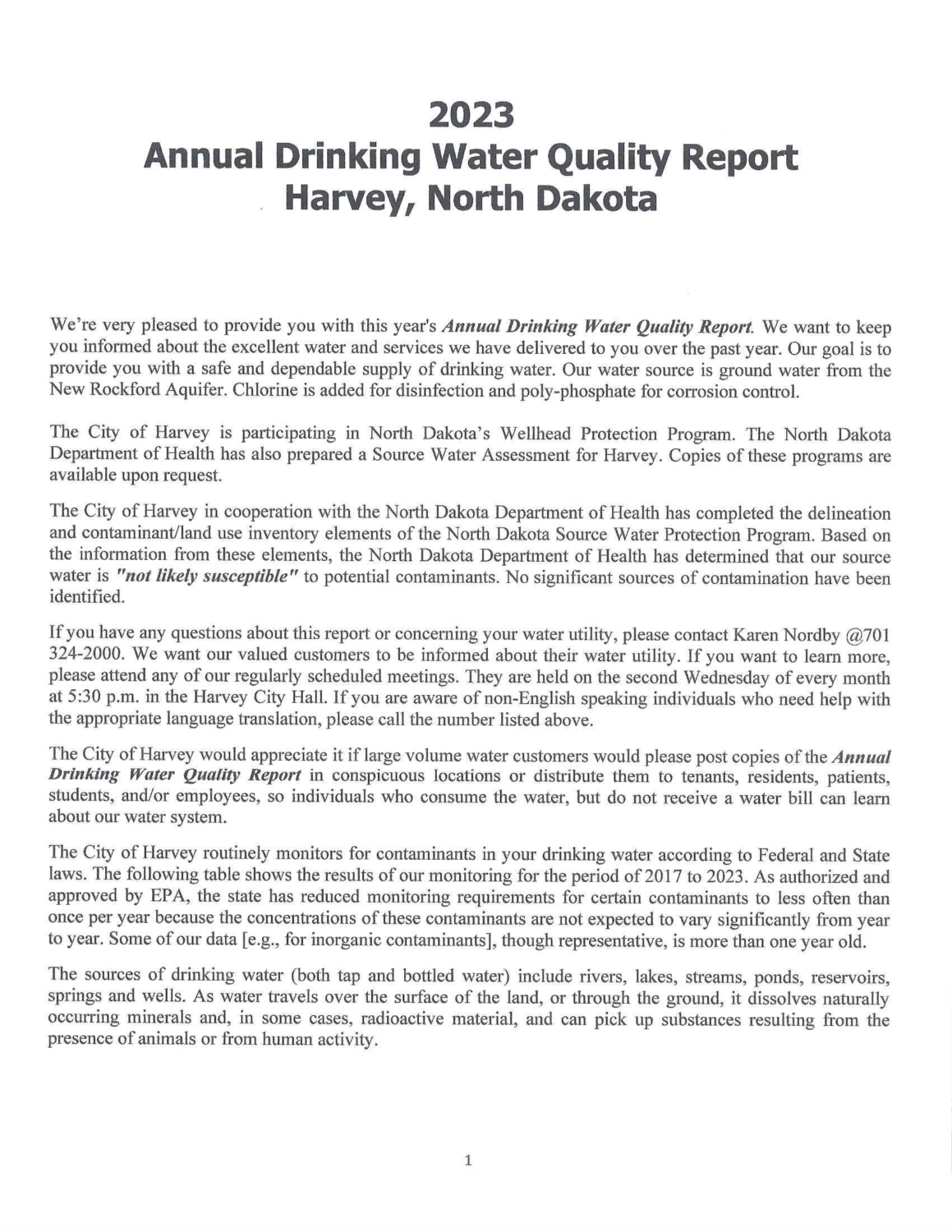 Home Page - Harvey ND | Not Just a Place … It’s an Experience!